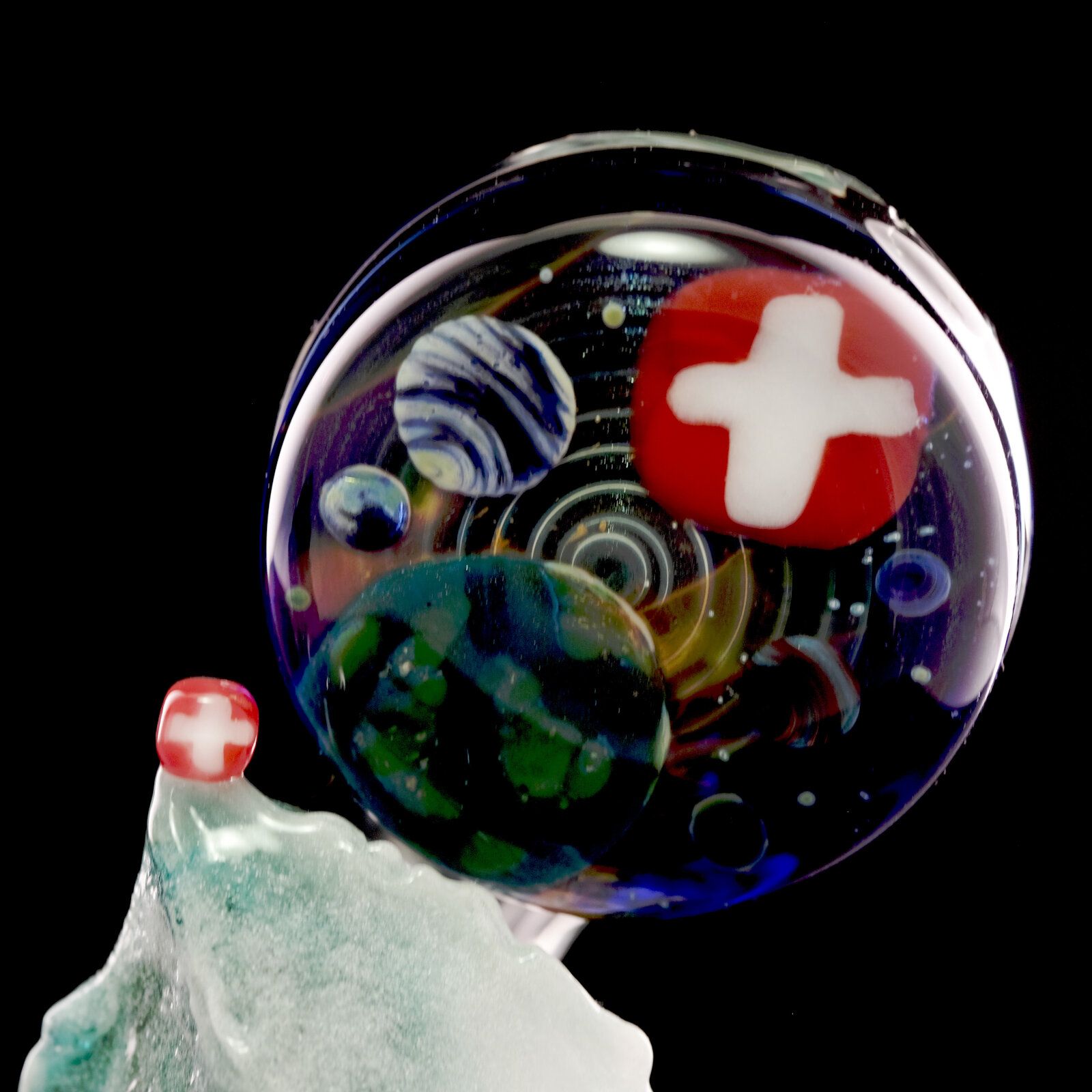 Collaboration Rig - Shatterhorn Rip Flask